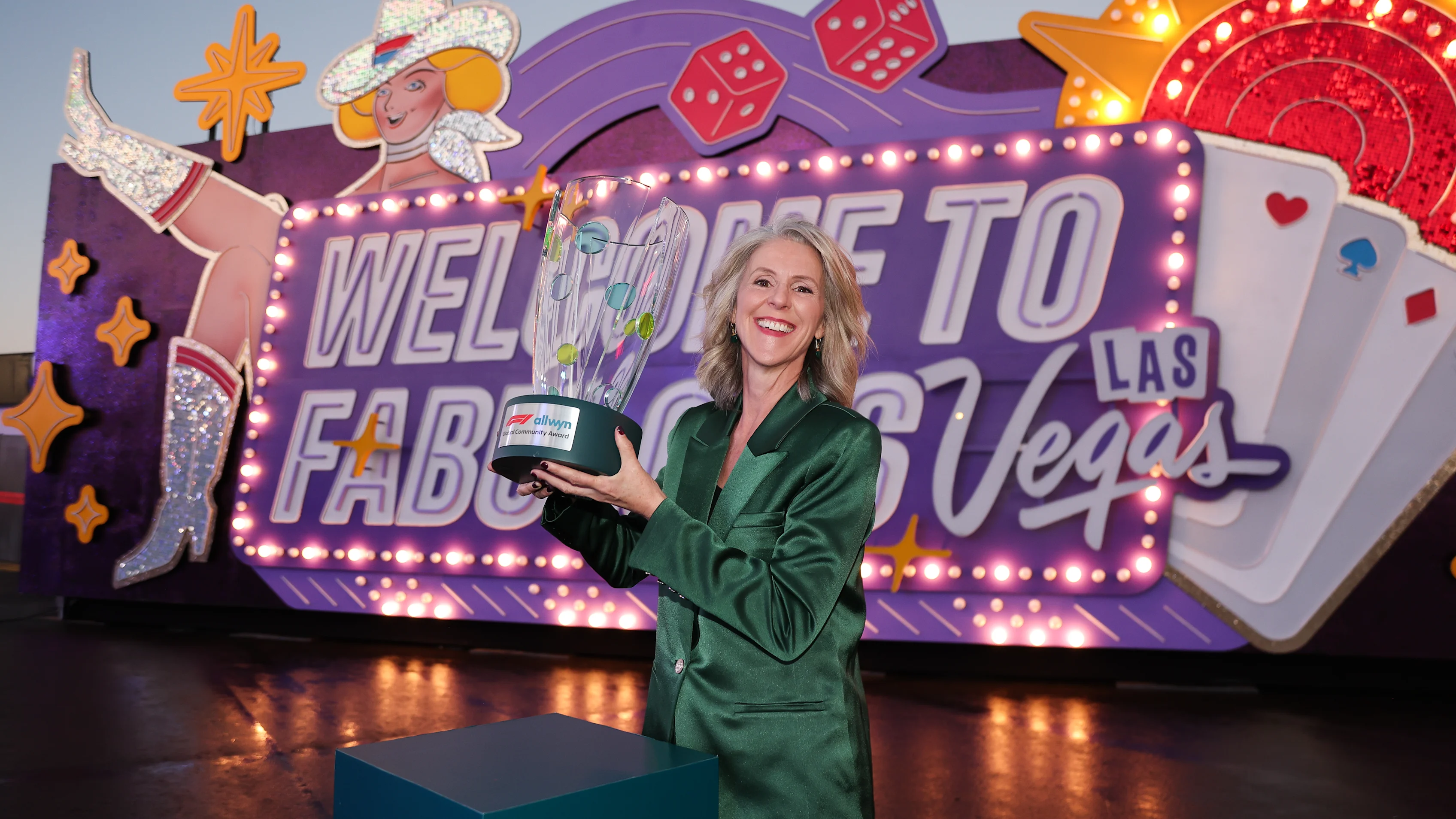 Celebrating the inaugural season of the F1 Allwyn Global Community Award